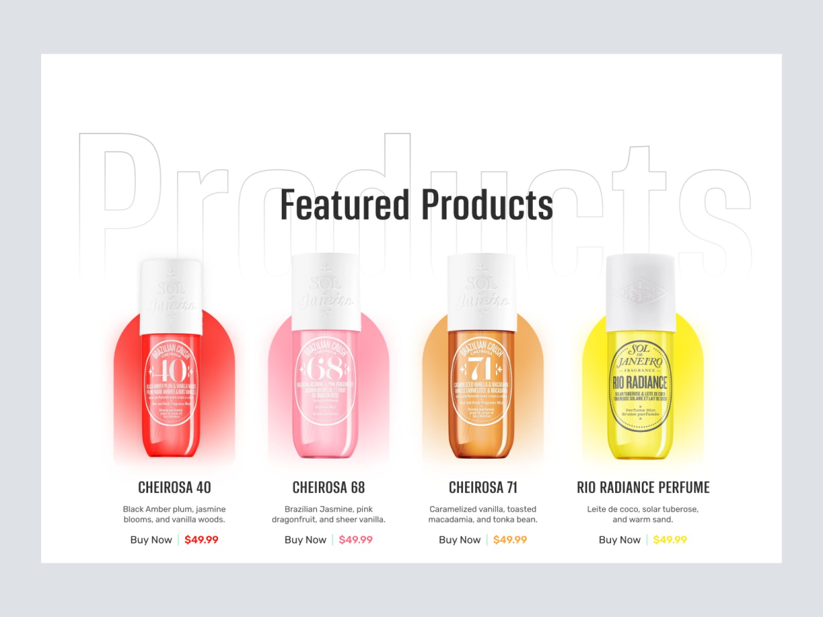 Chierosa - Cosmetics and Beauty Product Store | Figma & A... | UI Dux