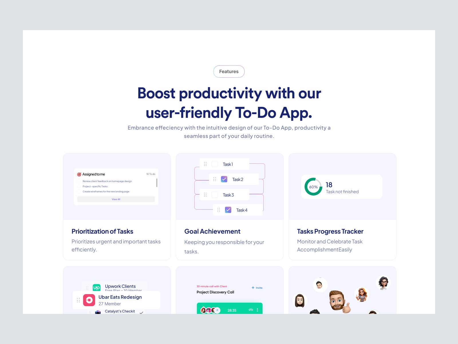 TaskHarbor - SaaS Landing Page Design for Task Management... | UI Dux