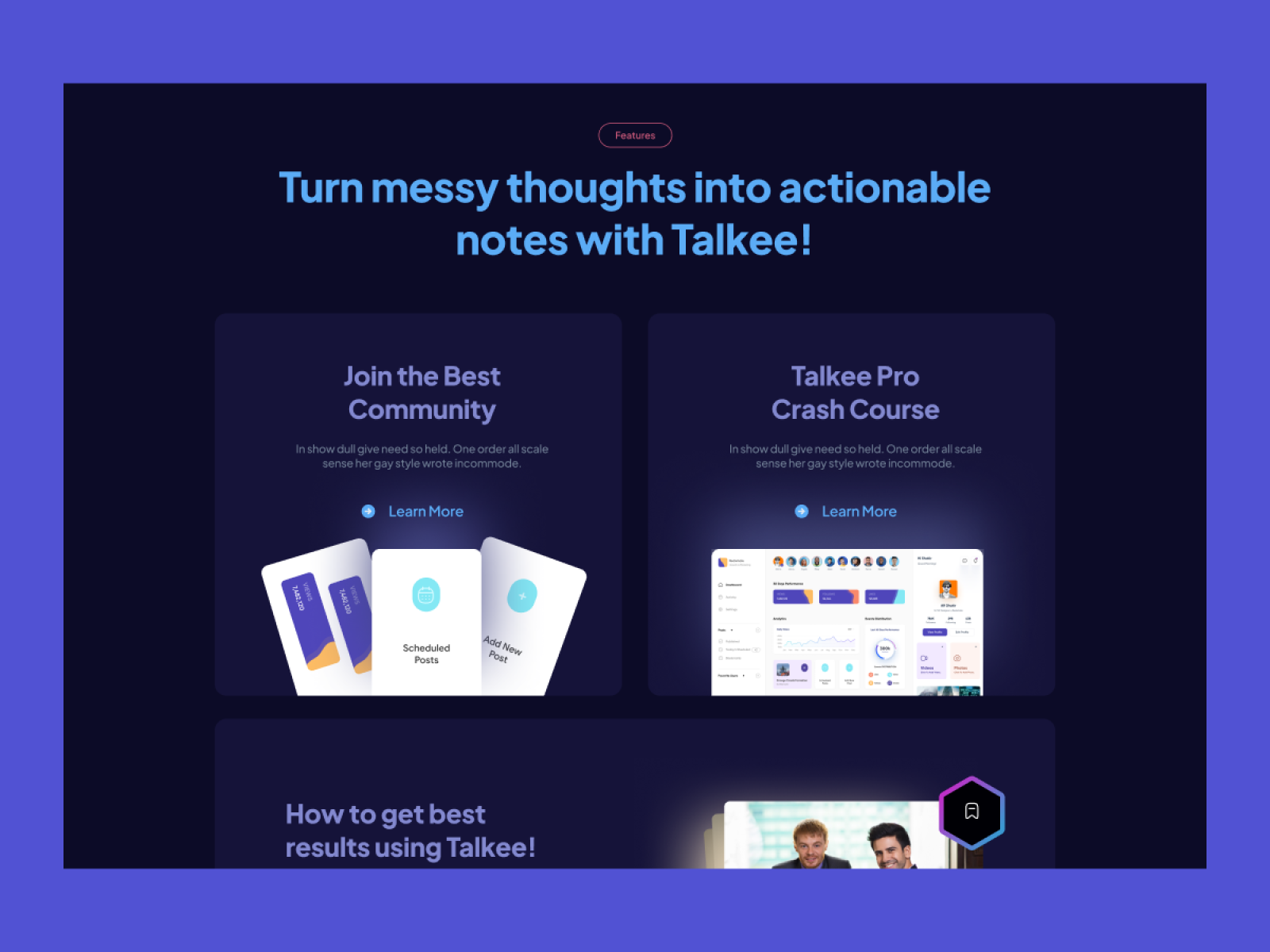EasyNotes - AI Based Note Taking SaaS App Website Design ... | UI Dux