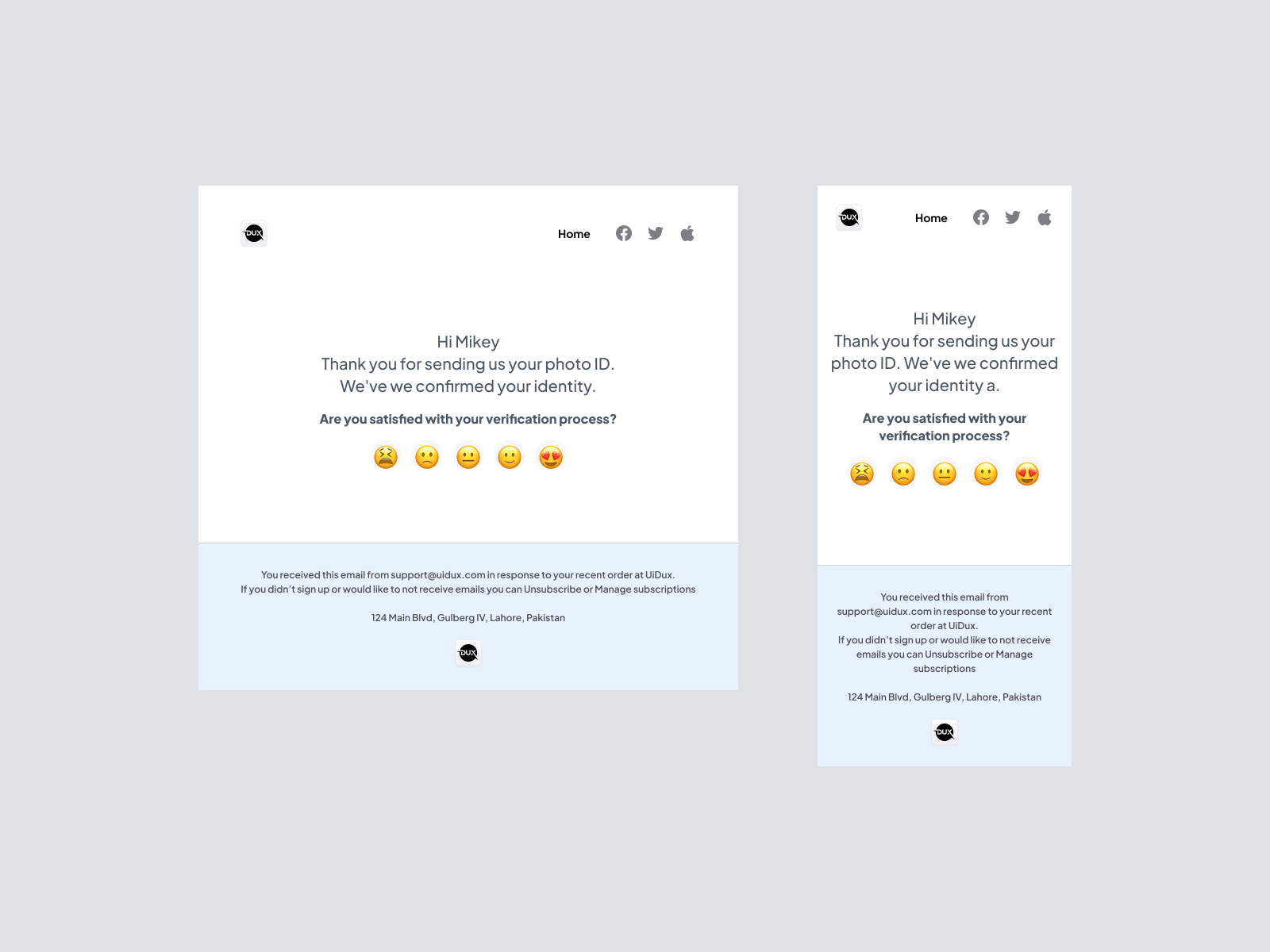 Email Design Templates - Survey/Feedback Email Design | F... | UI Dux