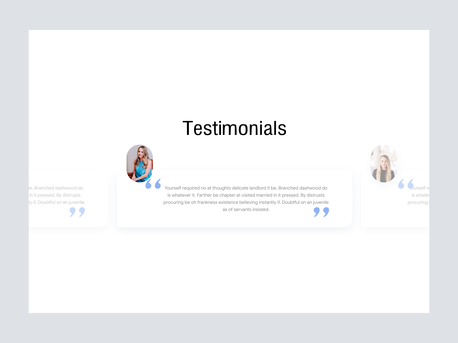 Testimonials | Figma & Adobe XD Resources | UI Dux